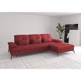 Sit & More sit&more Ecksofa &raquo;Amica, L-Form, inkl. Sitztiefenverstellung & Armteilverstellung&laquo; wahlweise mit Schlaffunktion, Bettkasten und Kopfteilverstellung 