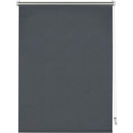 Gardinia Seitenzugrollo &raquo;Thermo Klemmrollo Energiesparend&laquo; energiesparend ohne Bohren freih&auml;ngend abdunkelnd mit Thermobeschichtung grau Polyester 