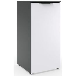 wimex Kommode &raquo;Level by fresh to go&laquo; 1-t&uuml;rig mit soft-close Funktion, 41cm breit, 92cm hoch wei&szlig; Holzwerkstoff B/H/T: 41cm x 92cm x 41cm, 1 Stk.