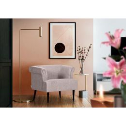 GUTMANN FACTORY Sessel beige 100% Polyester Flachgewebe, B/H/T: 87cm x 71cm x 73cm