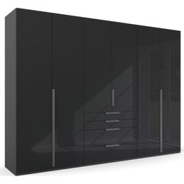Rauch Dreht&uuml;renschrank &raquo;Kleiderschrank Schrank Garderobe W&auml;scheschrank PURISMA Glasfront&laquo; in den Breiten 151/201/251/301 cm, inkl. SOFT-CLOSE-FUNKTION