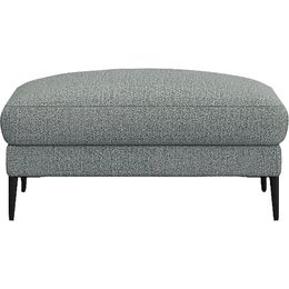 FLEXLUX Pouf &raquo;Belle Polsterhocker, Sitzhocker,&laquo; Skandinavisches Design, In hochwertiger Verarbeitung blau B/H/T: 95cm x 43cm x 73cm, Boucl&eacute;