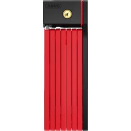 Abus Faltschloss &raquo;uGrip Bordo 5700&laquo; mit Halterung, mit Halterung - 80 cm L&auml;nge rot Einheitsgr&ouml;&szlig;e Faltschloss