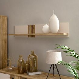 FORTE Wandboard &raquo;Killarney&laquo; Wandboard, farbliche Absetzung, vielseitig einsetzbar beige Holzwerkstoff B/H/T: 120cm x 24cm x 21,5cm
