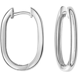 Firetti Damen Paar Creolen &raquo;Schmuck Geschenk, Ohrringe oval, Silber 925&laquo; silber 15mm, Silber 925 (Sterlingsilber)