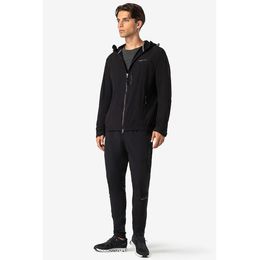 super.natural Hybridjacke "Alpine Active" in Schwarz - 43% | Gr&ouml;&szlig;e XL | Herren-outdoorjacken