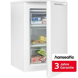 Hanseatic Gefrierschrank &raquo;HGS8555CW&laquo; 85 cm hoch 55 cm breit inkl. 3 Jahre Herstellergarantie wei&szlig; Netzkabel ca. 1 m lang