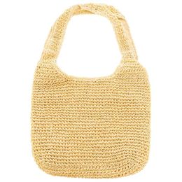 Zwillingsherz Damen Tragetasche &raquo;"Shopper"&laquo; geflochtenes Material, Schulterhenkel B/H/T: 45cm x 30cm