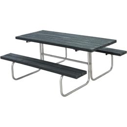 Plus Garten-Essgruppe &raquo;&raquo;Classic&laquo; Kombim&ouml;bel&laquo; 1 Stk. tlg. 177x155x73/44 cm grau B/H/T: 155cm x 73cm x 177cm