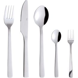 aida RAW Besteck-Set &raquo;RAW&laquo; poliert grau Edelstahl 60 Stk.