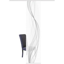 Vision S Schiebegardine &raquo;HEIGHTS&laquo; Paneelwagen 1 Stk. tlg. HxB: 260x60, Schiebevorhang Bambusoptik Digitaldruck grau Polyester 260cm, Paneelwagen, 60cm
