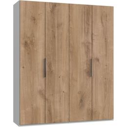 wimex Kleiderschrank &raquo;Level by fresh to go&laquo; ohne Schubladen wei&szlig; B/H/T: 200cm x 236cm x 58cm, T&uuml;ren: 4 Stk.