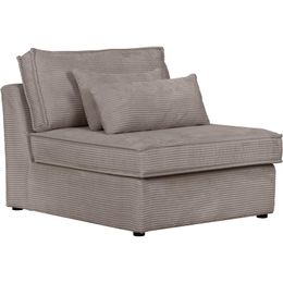 OTTO home Sofa-Mittelelement &raquo;Enid&laquo; Teil eines Modulsofas, fester Sitzkomfort, auch in Breitcord grau 100% Polyester Cord