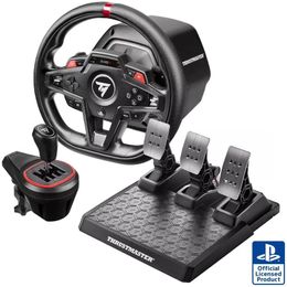 Thrustmaster Gaming-Lenkrad &raquo;T-248R Shifter Pack&laquo; schwarz Kompatibel mit PS5, PS4 und PC (Windows 10/11) auf Schreibtischen/Tischen (40 mm dick) und in Cockpits 