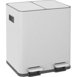 OTTO home M&uuml;lleimer &raquo;Garrin, Soft Close, m. 2 F&auml;chern, Fassungsverm&ouml;gen 2x15 L bzw. 2x30 L&laquo; 2 Beh&auml;lter M&uuml;lltrennsystem mit 2 separaten Innenbeh&auml;ltern 