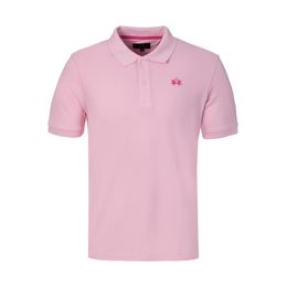 La Martina Poloshirt Herren Gr&ouml;&szlig;e M rosa / dunkelpink