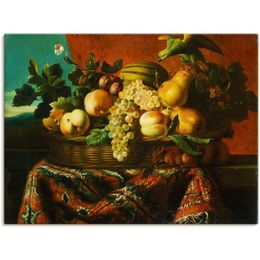 Artland Leinwandbild &raquo;Stillleben&laquo; Arrangements 1 Stk. tlg. auf Holzrahmen gespannt bunt Leinwand B/H/T: 60cm x 45cm, Leinwandbild Arrangements Querformat, 1 