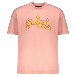 Rosafarbenes T-Shirt mit saisonalem Insideout-Logo der Palm Angels