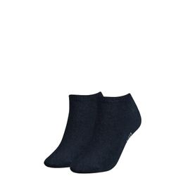 Tommy Hilfiger Damen Sneakersocken &raquo;TH WOMEN SNEAKER 2P&laquo; 2 Paar, Verst&auml;rkte Ferse und Spitze f&uuml;r zus&auml;tzliche Strapazierf&auml;higkeit schwarz 35-38