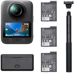 DJI Action Cam &raquo;Osmo 360 Adventure Combo&laquo; 8K Bluetooth 360&deg;-Kamera Native 8K-360&deg;-Videos mit hervorragender Low-Light-Leistung