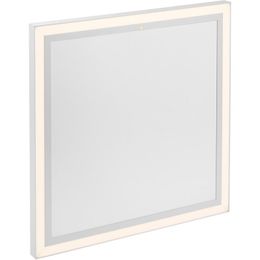 JUST LIGHT Deckenleuchte &raquo;BEROA&laquo; LED-Board 1 Stk. warmwei&szlig; - kaltwei&szlig; Deckenpanel mit IR-Heizung 450W, Funk Fernbed., Funkthermostat wei&szlig; 1, 1 Stk.