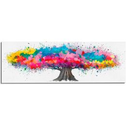 Reinders Deco-Panel &raquo;Bunter Baum&laquo; bunt Holzwerkstoff B/H/T: 156cm x 52cm x 2cm
