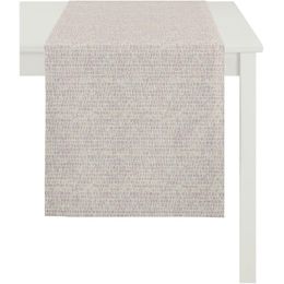 Apelt Tischl&auml;ufer &raquo;1103 Loft Style, Jacquard&laquo; rosa Polyester, Viskose B/L: 48cm x 140cm, 1 Stk., rechteckig