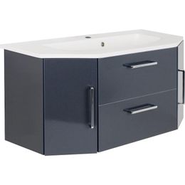 Optifit Waschtisch &raquo;Ava&laquo; Breite 110 cm, mit Mineralgussbecken grau Holzwerkstoff B/H/T: 110,5cm x 50cm x 46cm