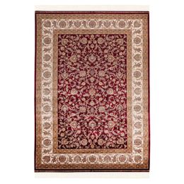 Kayoom Teppich &raquo;Babil 310&laquo; rechteckig 8 mm H&ouml;he Kurzflor, Orient, Modernes Muster, Deko, Fu&szlig;bodenheizungsgeeignet rot Modal B : 200cm 1 Stk., 8mm, L: 290cm