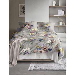 Irisette Bettw&auml;sche &raquo;Wave 8633&laquo; 2 anschmiegsam und atmungsaktiv, Ganzjahresqualit&auml;t bunt Mako-Satin, Obermaterial: 100% Baumwolle B/L: 155cm x 220cm, 1 Stk., 1