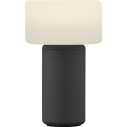 HELL h&ouml;llisch gutes Licht LED Tischleuchte &raquo;TINY&laquo; LED-Modul 1 Stk. warmwei&szlig; - kaltwei&szlig; Touchdimmer, IP54, 2-Stufen CCT schwarz 1, &Oslash; 8cm H: 13cm, 1 Stk