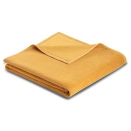 Biederlack Wohndecke &raquo;Cotton Sense&laquo; aus 100% Baumwolle braun Baumwolle B/L: 150cm x 200cm