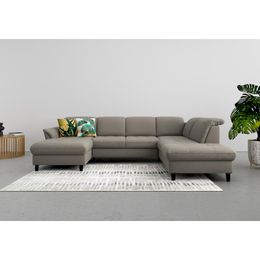 Sit & More sit&more Wohnlandschaft &raquo;Maggiore U-Form&laquo; wahlweise mit Kopfteilverstellung, Schlaffunktion und Stauraum braun 95% Polyester, 5% Polyamid B/H/T: 312cm