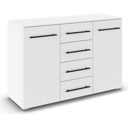 OTTO home Kombikommode &raquo;Sideboard T&uuml;rkommode Schubladenkommode Kommode RONDO&laquo; Breite 120 / H&ouml;he 81 cm, 4 Einlegeb&ouml;den, mit 4 ger&auml;umigen Schubladen 