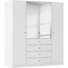 Rauch Kleiderschrank &raquo;Sinsheim&laquo; mit 4 breiten Schubk&auml;sten wei&szlig; Holzwerkstoff B/H/T: 181cm x 197cm x 54cm