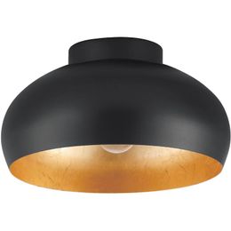 Eglo Deckenleuchte &raquo;MOGANO 2&laquo; E27 1 Stk. Deckenleuchte aus Metall, E27, dimmbar, &Oslash; 28 cm, exkl. E27 - 1X40W gold &Oslash; 28cm H: 18,15cm, 1 Stk.