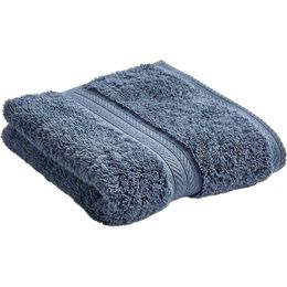 Christy Gaestehandtuecher &raquo;RENAISSANCE&laquo; Premium-G&auml;stet&uuml;cher in Luxusqualit&auml;t, 675g/m&sup2;, 46x76cm, 6er Set blau Walkfrottier, Obermaterial: 100% Baumwolle B/L: 