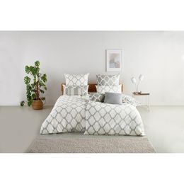 OTTO home Wendebettw&auml;sche &raquo;Alba in Gr. 135x200 oder 155x220 cm&laquo; 2 Bettw&auml;sche mit Wendeoptik, in verschiedenen Qualit&auml;ten, Baumwolle Renforc&eacute;-Tencel 