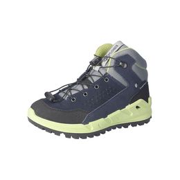 Ricosta Leder-Wanderschuhe "Xplorer" in Dunkelblau/ Gelb - 60% | Gr&ouml;&szlig;e 41 | Kinder-outdoor-sport-schuhe