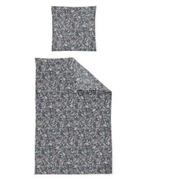 Irisette Bettw&auml;sche &raquo;Sky 8420&laquo; 2 Stk. edel und hochwertig blau Mako-Satin, Obermaterial: 100% Baumwolle B/L: 155cm x 220cm, 1 Stk., 1 Stk., Mako-Satin, B/L: 