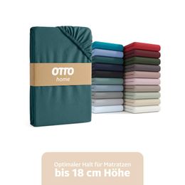 OTTO home Spannbettlaken &raquo;PHYSALIS in BASIC und PREMIUM Qualit&auml;t, 100% Baumwolle&laquo; f&uuml;r Matratzen bis 18 cm H&ouml;he, Bettlaken, Spannbetttuch, pflegeleicht