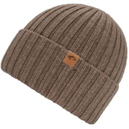 Chillouts Herren Chillouts Strickm&uuml;tze &raquo;Darian Hat&laquo; mit extra hohem Umschlag braun Einheitsgr&ouml;&szlig;e