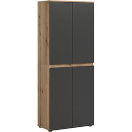 Home Affaire Mehrzweckschrank &raquo;CIPELA, 70x175 cm, viel Stauraum, variable Einlegeb&ouml;den, Kleiderstange&laquo; in vielen verschiedenen Trendfarben verf&uuml;gbar, 