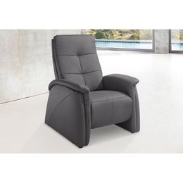 exxpo - sofa fashion Sessel &raquo;Tivoli, Hochlehnsessel, Relaxsessel, Kinosessel, bequem&laquo; mit Relaxfunktion, schmale Armlehnen grau Softlux -Kunstleder;