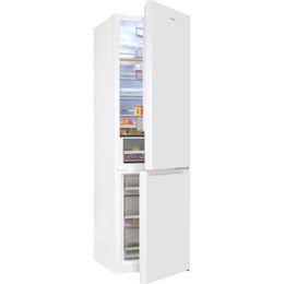 Exquisit K&uuml;hl-/Gefrierkombination &raquo;KGC380-115-NF-040A weiss&laquo; 200,5 cm hoch 59,5 cm breit NoFrost-K&uuml;hlung &ndash; nie wieder abtauen, einfache Pflege & beste
