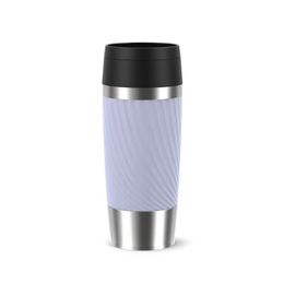 Emsa Thermobecher &raquo;Travel Mug Classic Twist&laquo; 0,36 Liter, Comfort-Schraubverschluss, Quick-Press, auslaufsicher Edelstahl, Kunststoff, Silikon &Oslash; 8cm x 