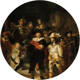 Art for the home Wandtattoo &raquo;Die Nachtwache Rembrandt&laquo; bunt PVC Menschen