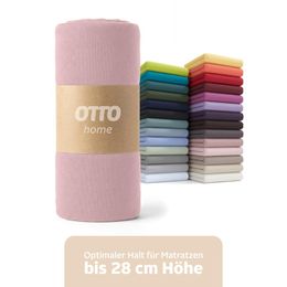 OTTO home Spannbettlaken &raquo;BLACKBERRY in PREMIUM und BASIC Qualit&auml;t, 100% Baumwolle&laquo; f&uuml;r hohe Matratzen bis 28 cm, Bettlaken, Spannbetttuch, Boxspring 