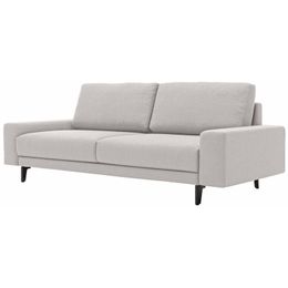 Creation BY ROLF BENZ 2-Sitzer &raquo;CR.450, Designsofa, Loungesofa&laquo; Armlehne breit niedrig, Alugussf&uuml;&szlig;e in umbragrau, Breite 180 cm grau NaturLEDER OSKAR 