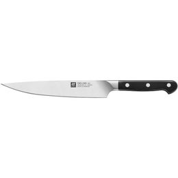 Zwilling Fleischmesser &raquo;Pro&laquo; Klingenl&auml;nge 20 cm schwarz Spezialklingenstahl, Stahl Klingenl&auml;nge 20cm